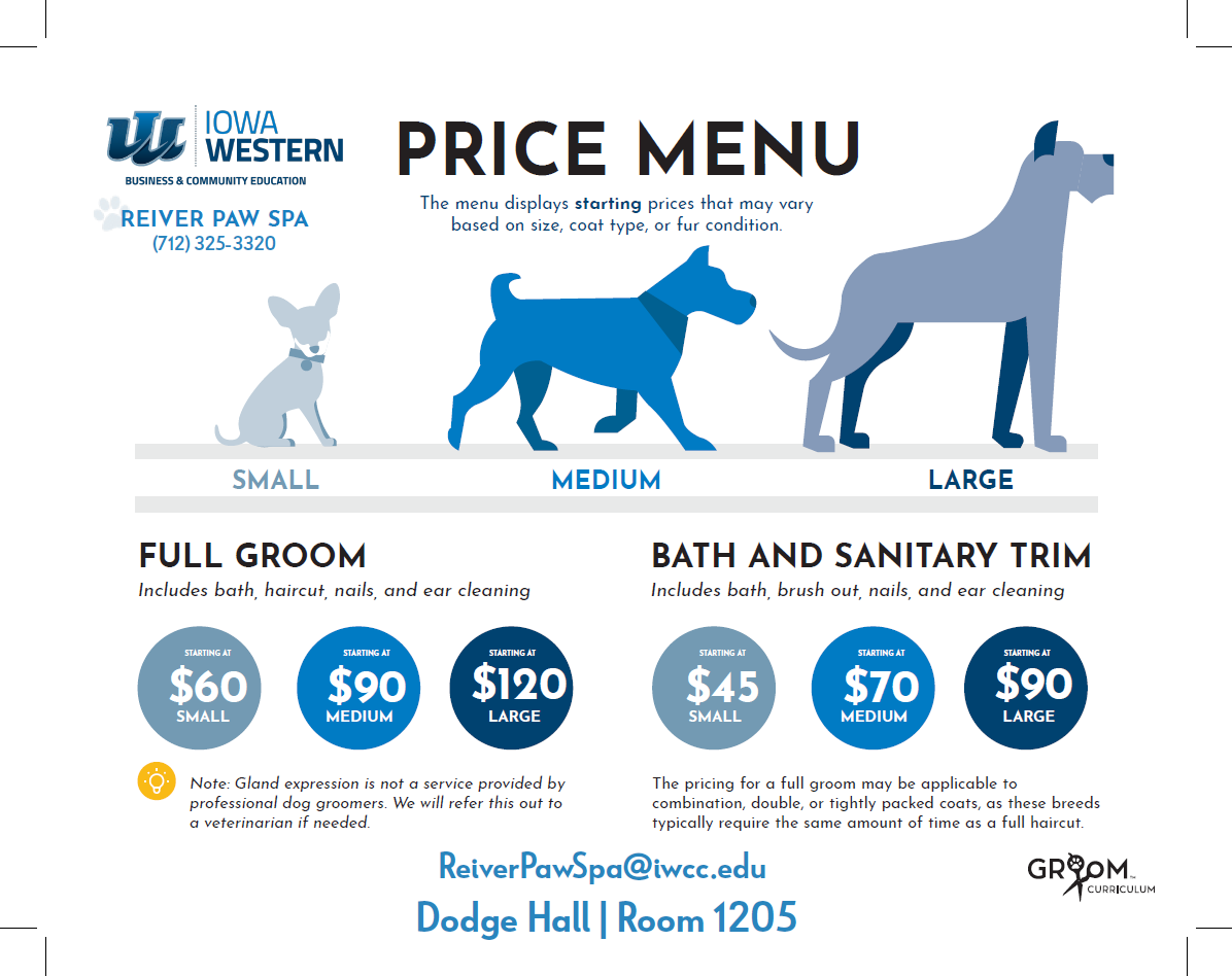 Reiver Paw Spa - Iowa Western Community College